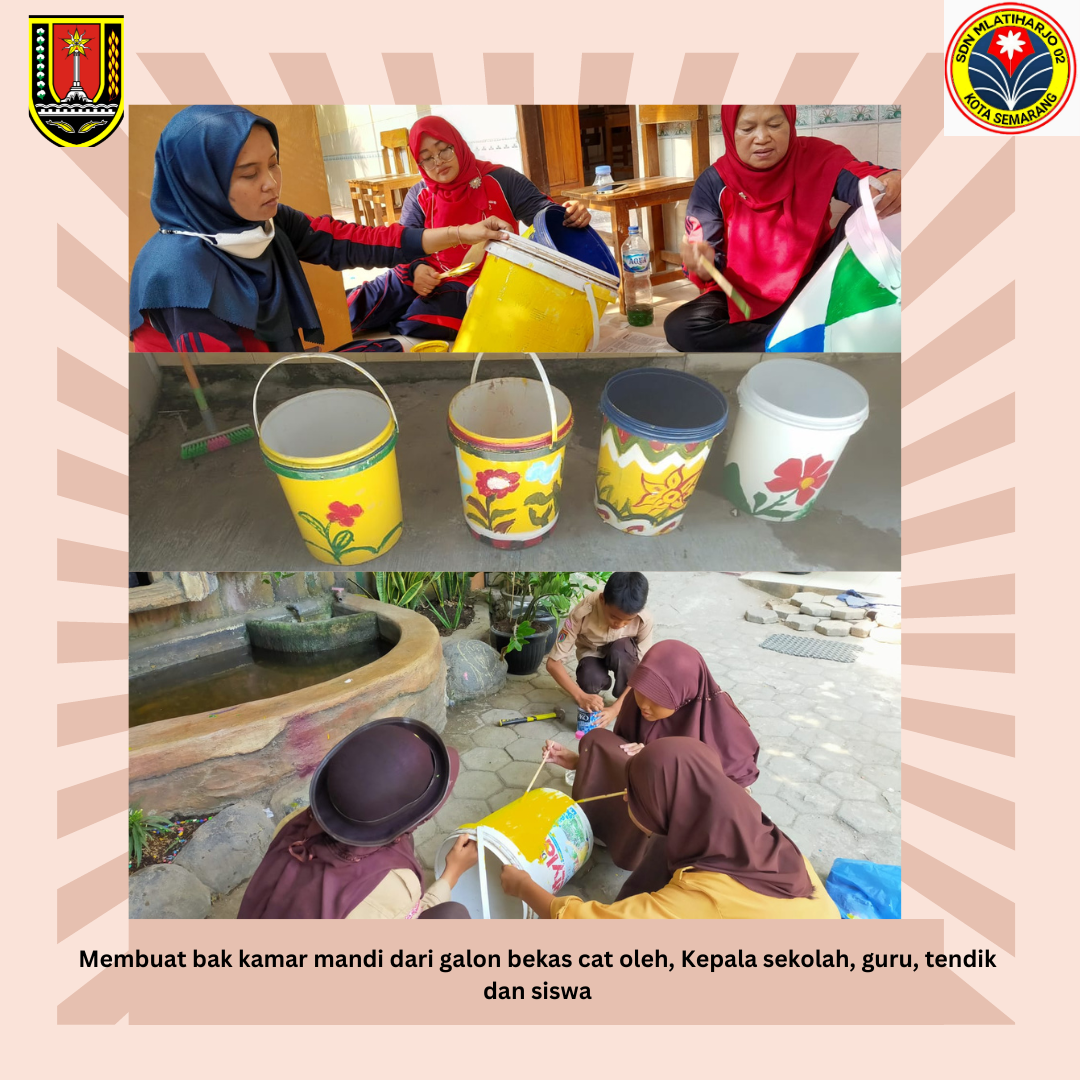Belajar langsung praktek ilmu dari pengrajin tong sampah Barito Semarang